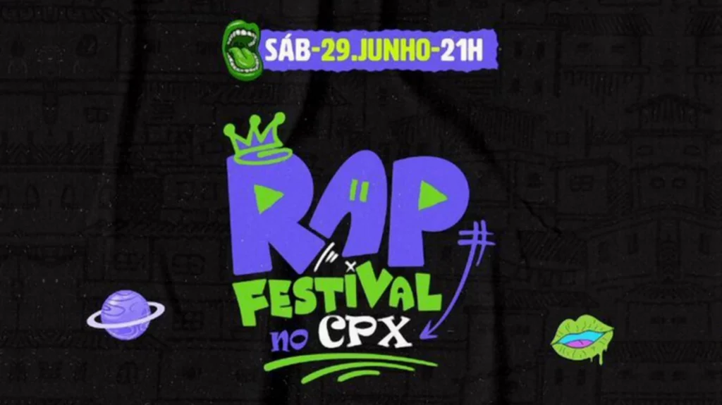 Rap Festival no CPX 2024 - Mapa dos Festivais