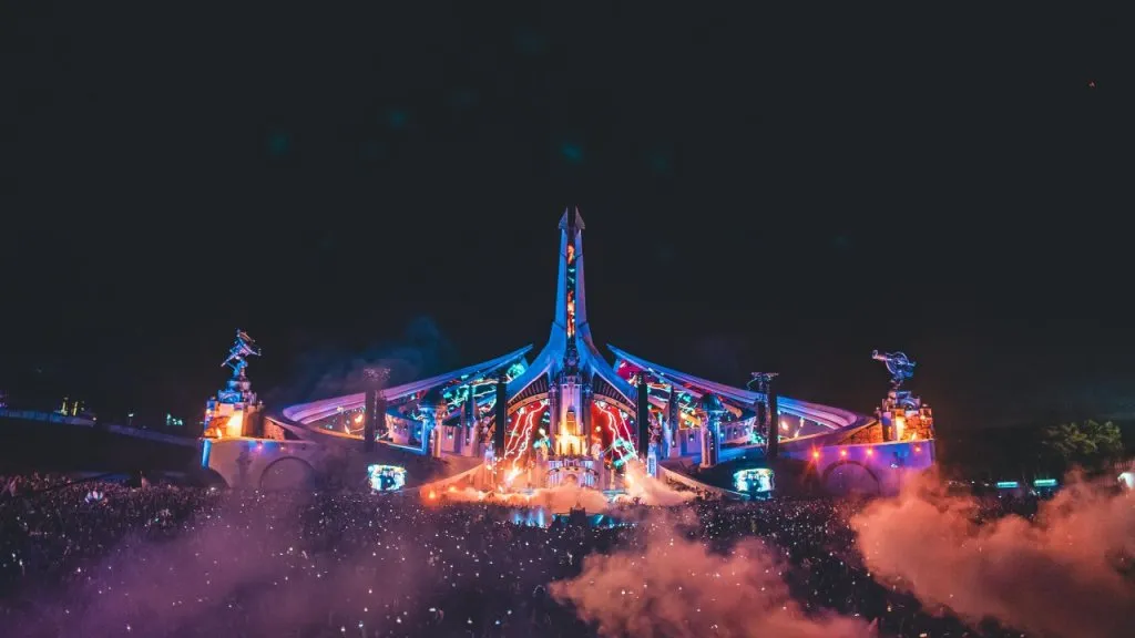 Tomorrowland Brasil 2025 - Mapa dos Festivais