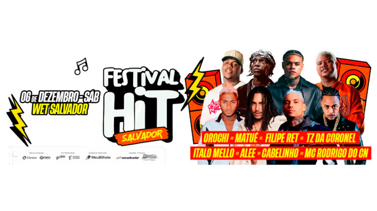 Festival Hit Salvador 2025 - Mapa dos Festivais